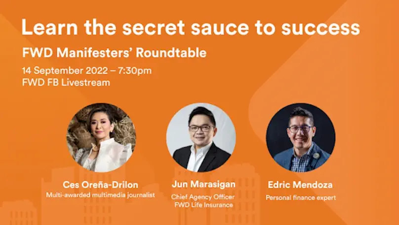 FWD Manifesters’ Roundtable Promo | FWD Life PH